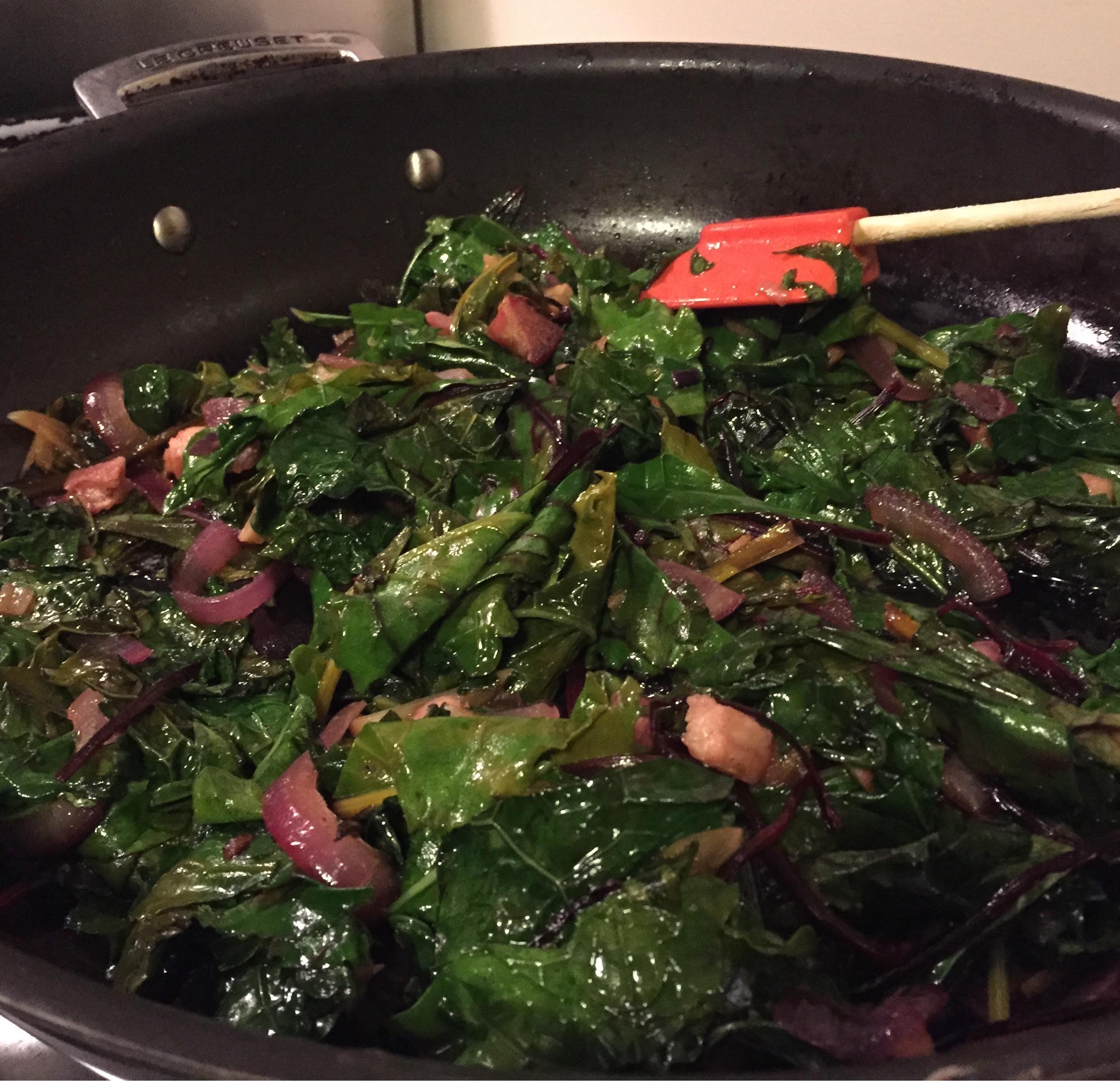 Sauteed Kale and Beet Greens with Maguey Sweet Sap - LOVE-the secret ...